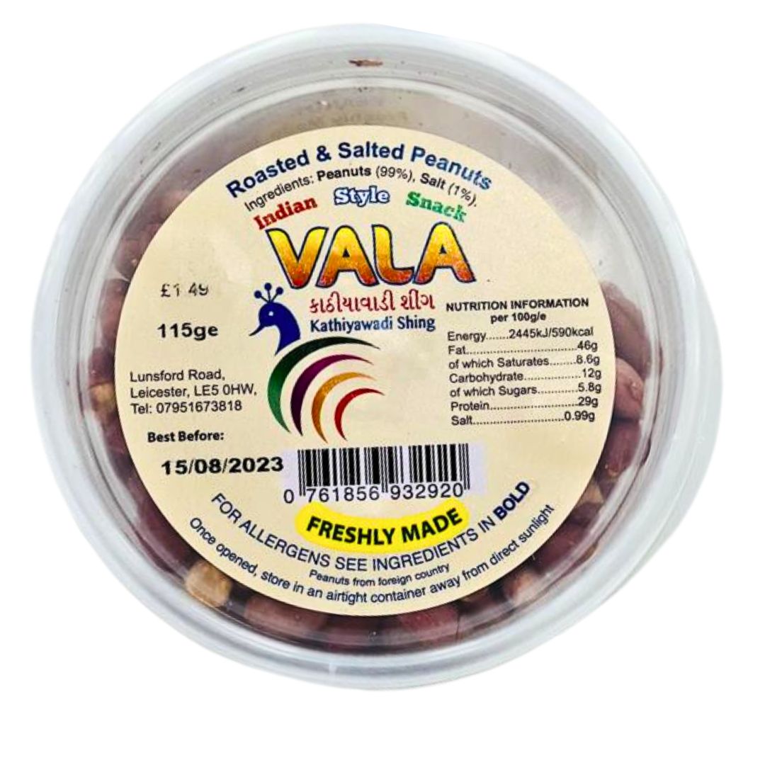 Vala roasted & salted peanuts