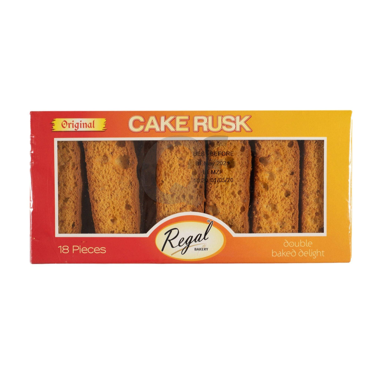 Regal Cake Rusk Original 18 and 28 Pieces