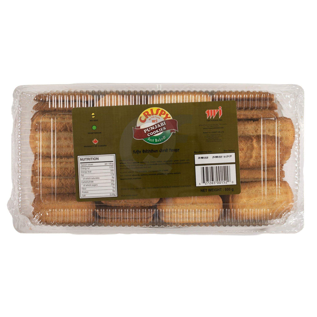 Crispy Punjabi Cookies 800g