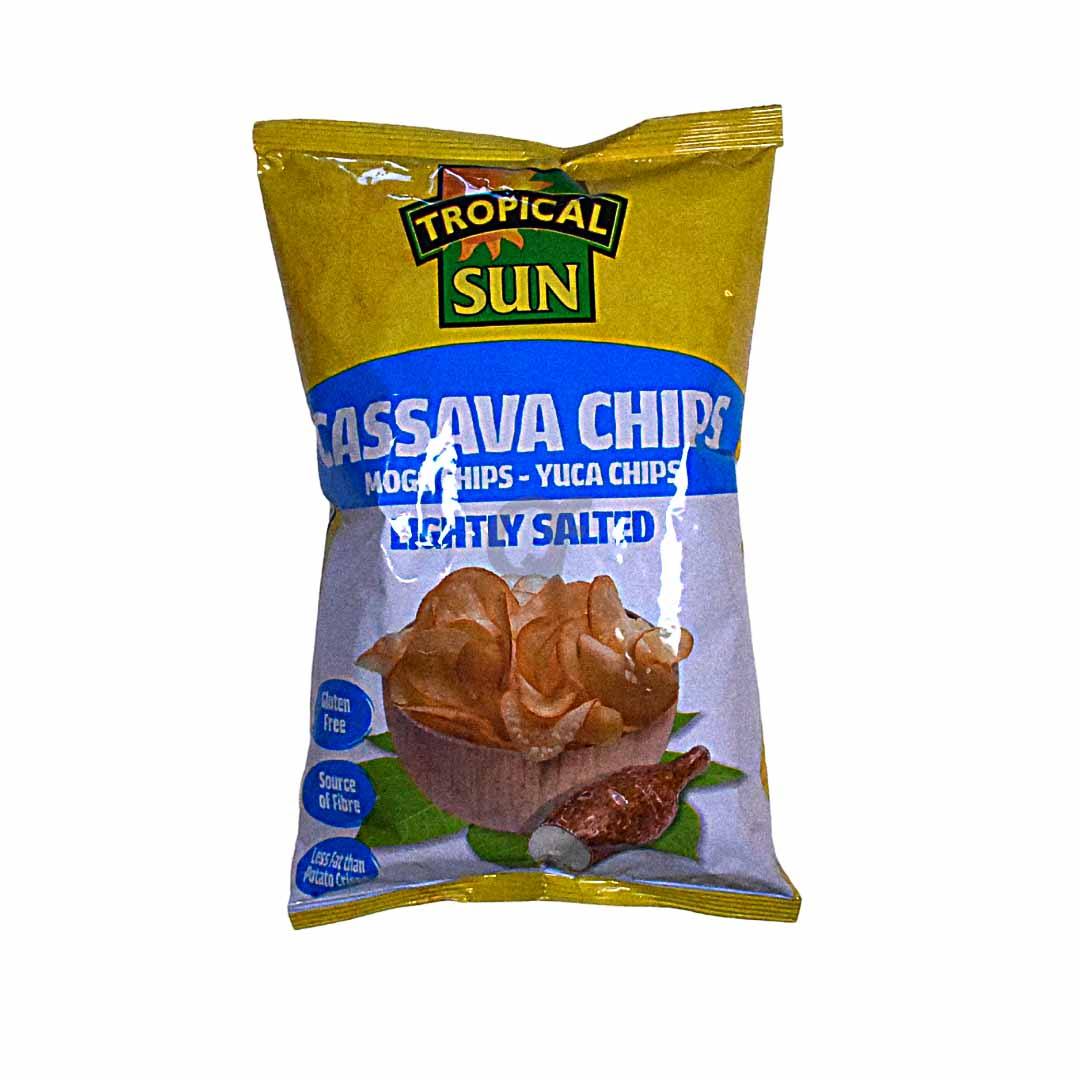 Tropical Sun Cassava Chips Lightly Salted | Sun Crisps