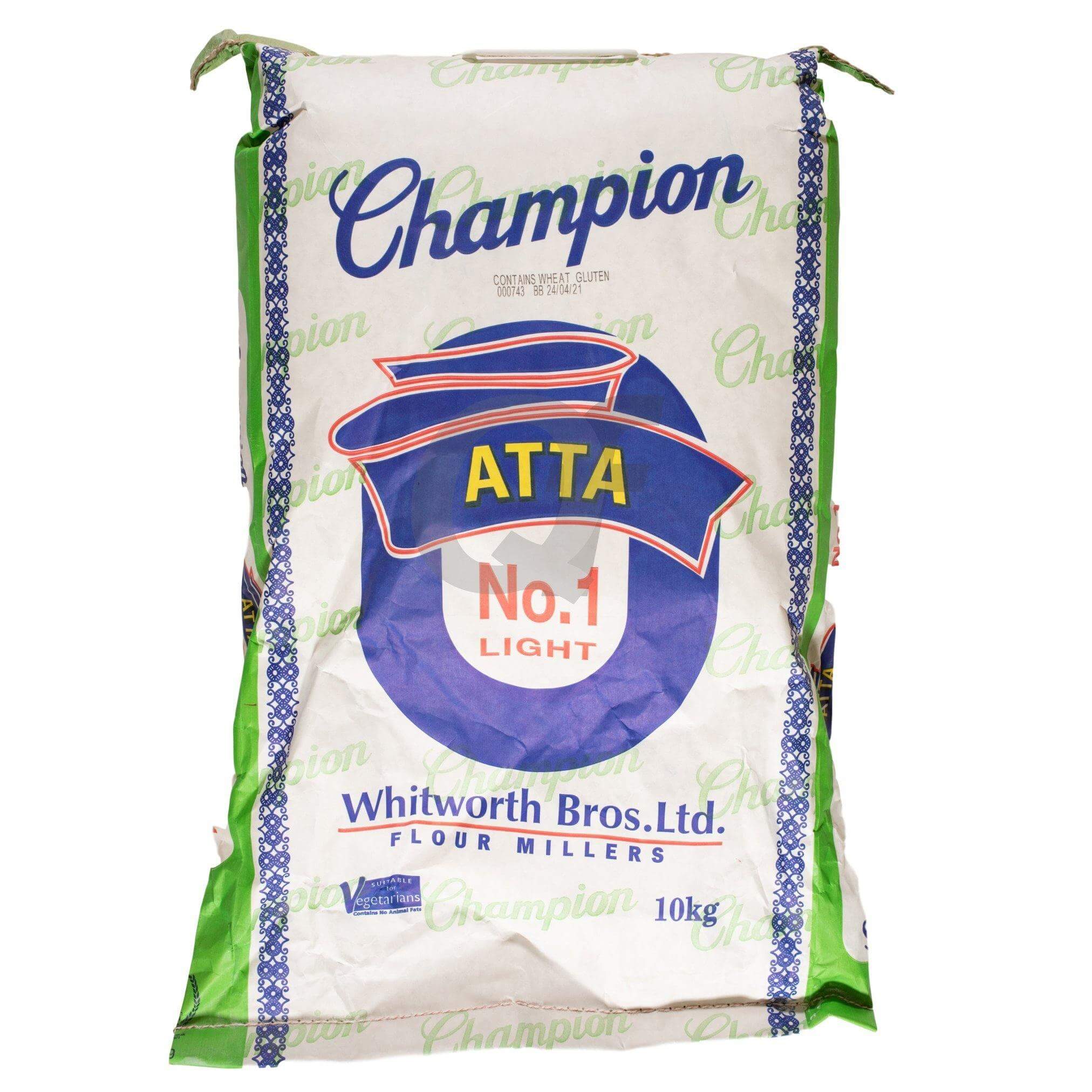 Champion No 1 Atta 10KG | Champion Atta No 1 | Atta Flour Uk | Champion ...