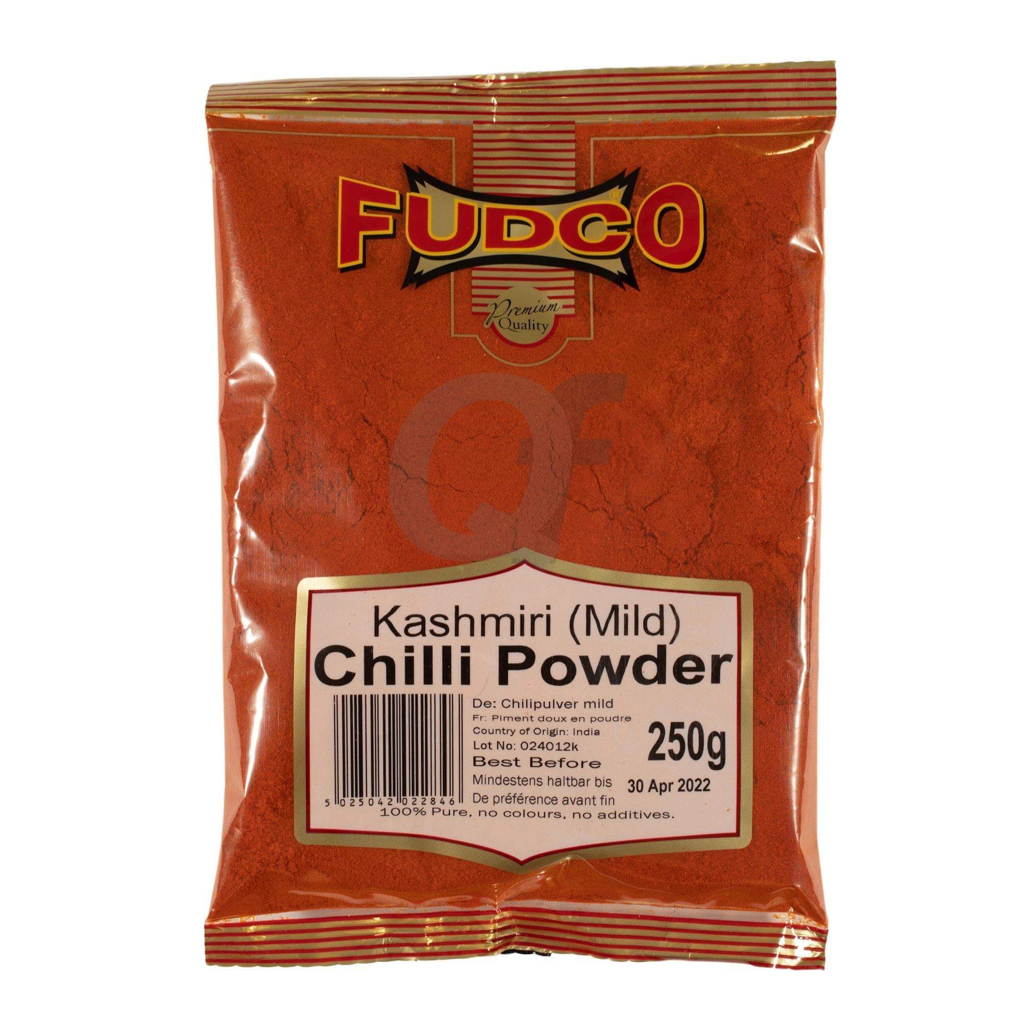 Fudco Kashmiri (mild) Chilli Powder | Kashmiri Red Chilli Powder ...