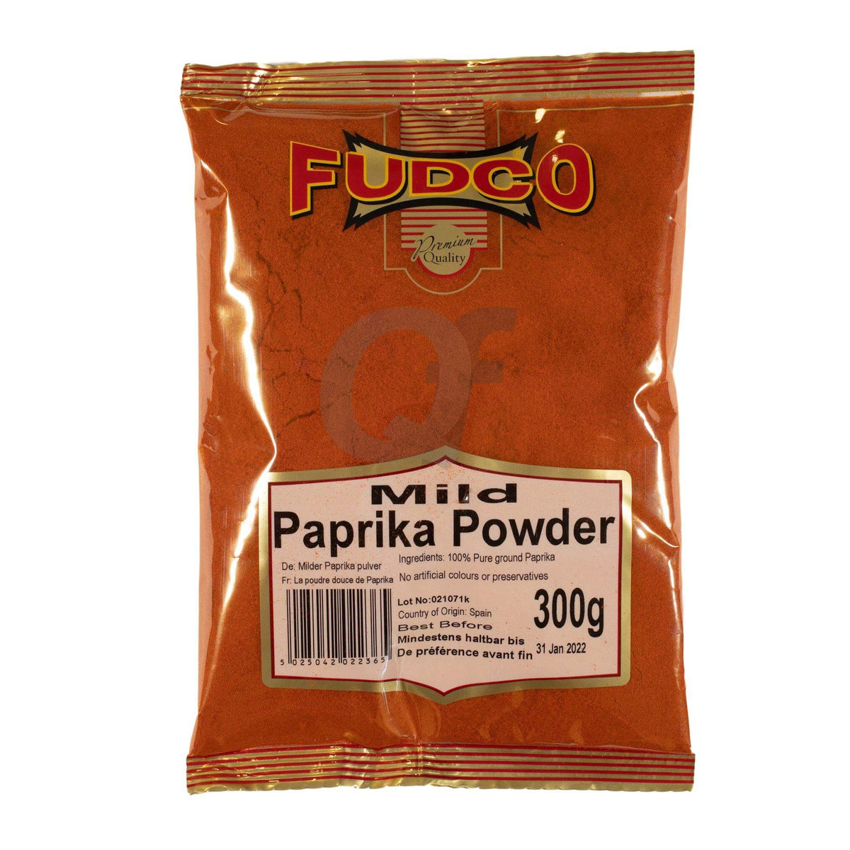 Fudco mild paprika powder 300g | Paprika Mild
