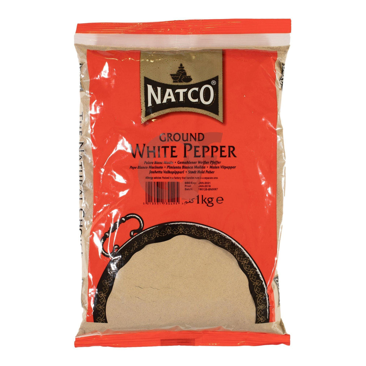 Buy Natco Ground White Pepper Powder 1kg | White Pepper Buy Online
