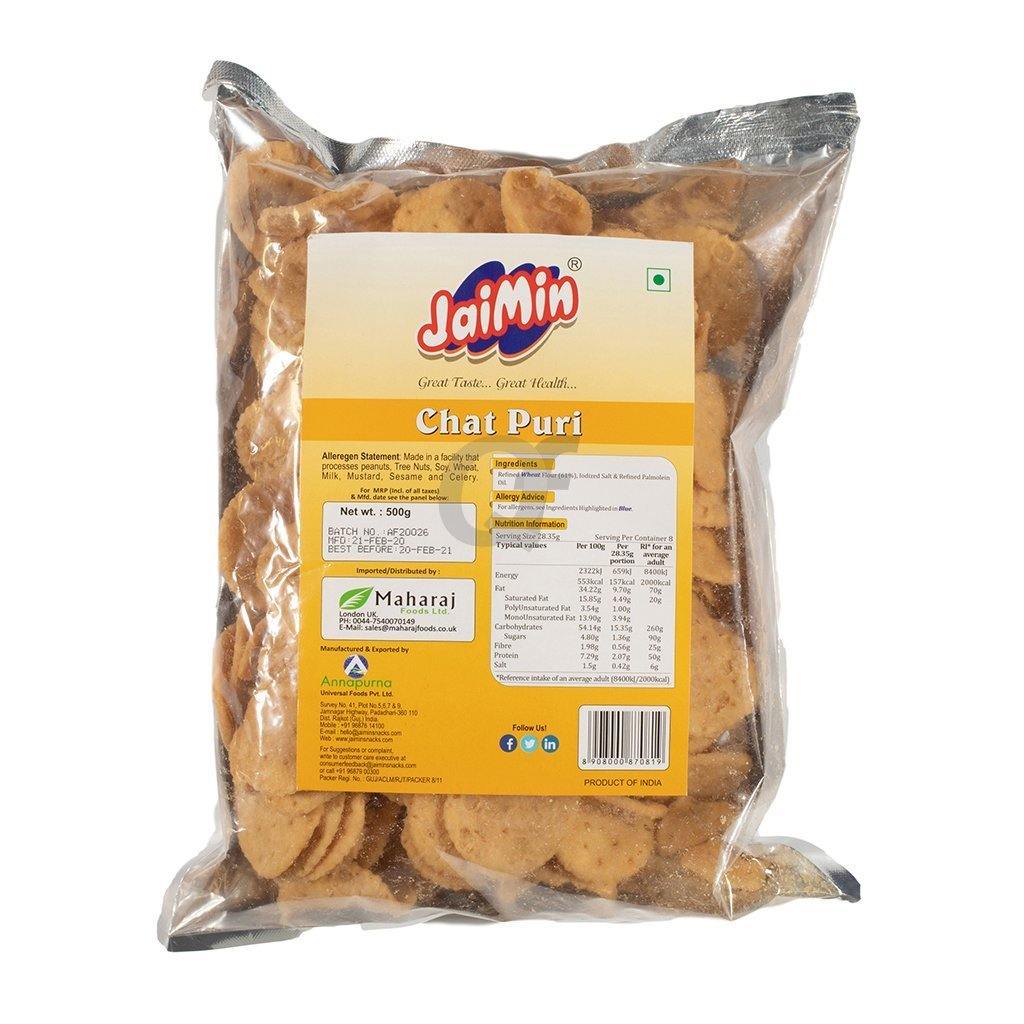 Buy Chat Puri Online | Jaimin Chat Puri 500g