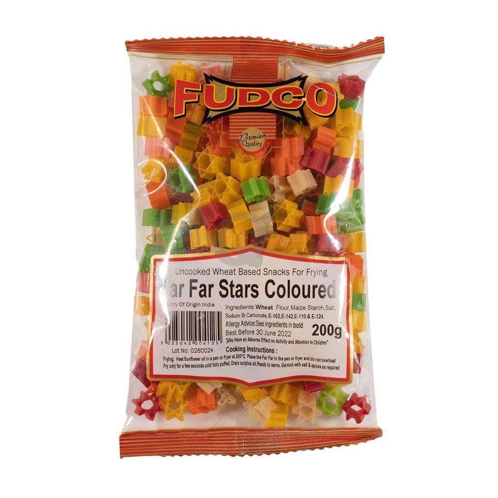 Fudco Far Far Star Coloured 200g | Far Far Food Product