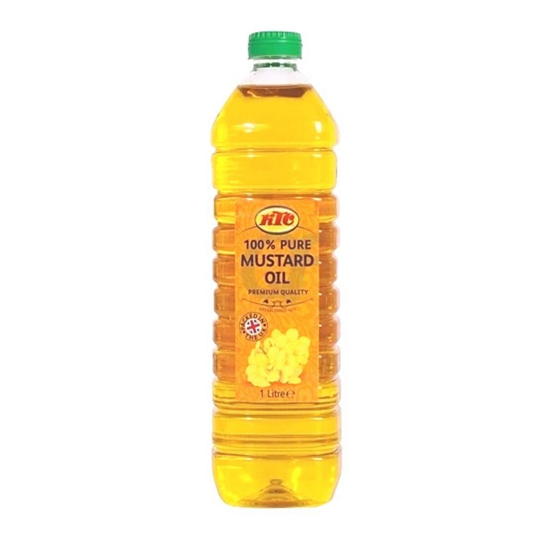 Buy KTC Mustard Oil | KTC Pure Mustard Oil UK 1Ltr, 750ml, 500ml, 250ml ...